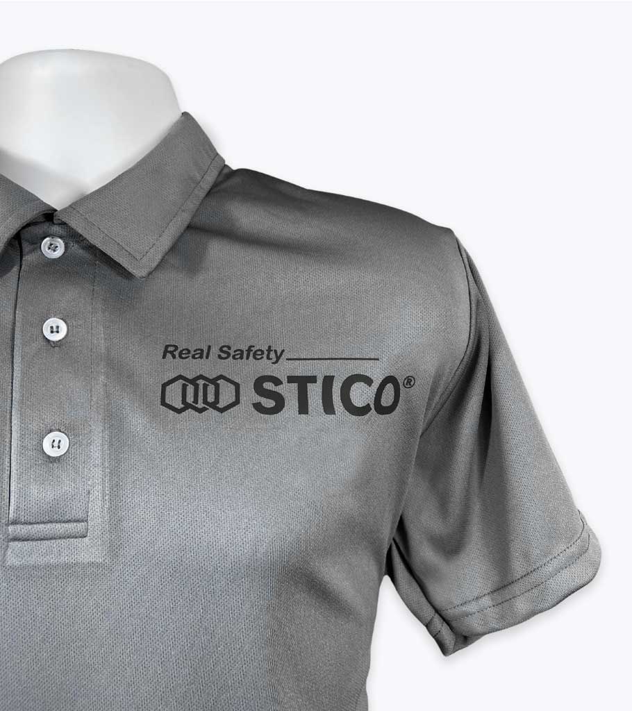 Playera tipo polo personalizada con vinil textil - MARKPRO